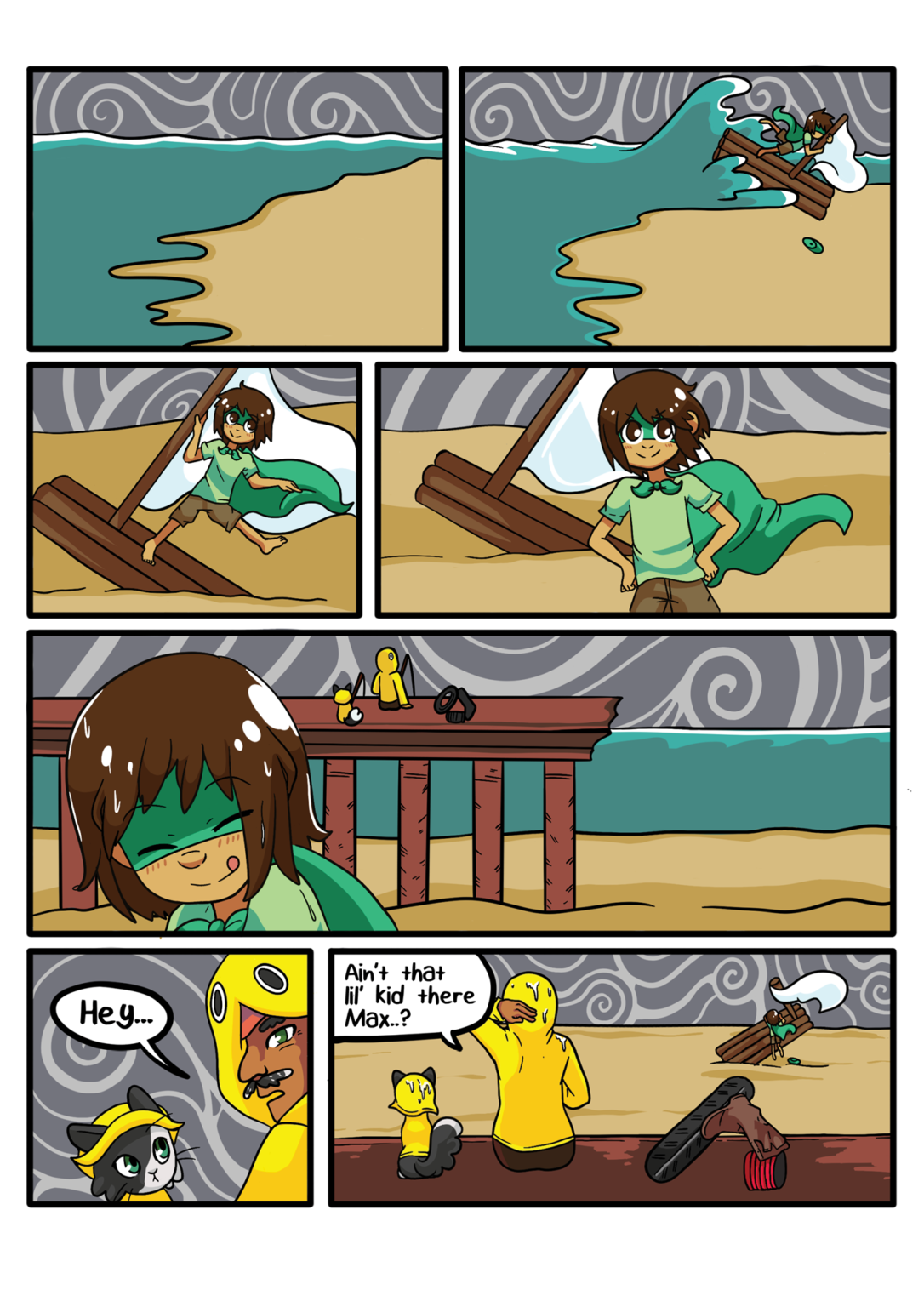 Chapter One – Page Eleven – Seasick – The Underwater Adventure Comic ...